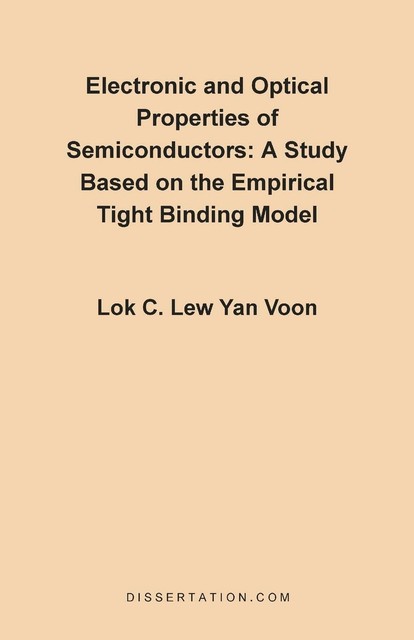 Electronic And Optical Properties of Semiconductors von Lok C. Lew Yan Voon (1997, Taschenbuch ...