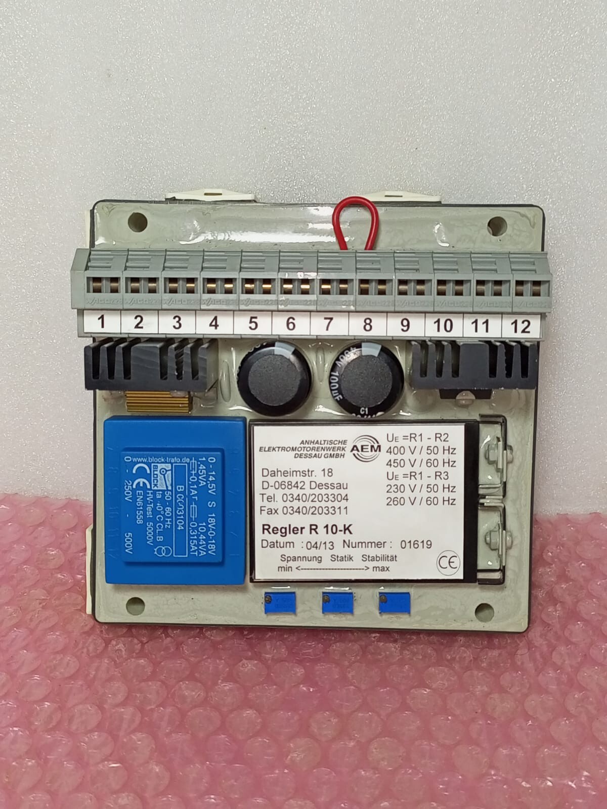 AEM Regler R 10-K Automatic Voltage Regulator Regler R10K for sale ...