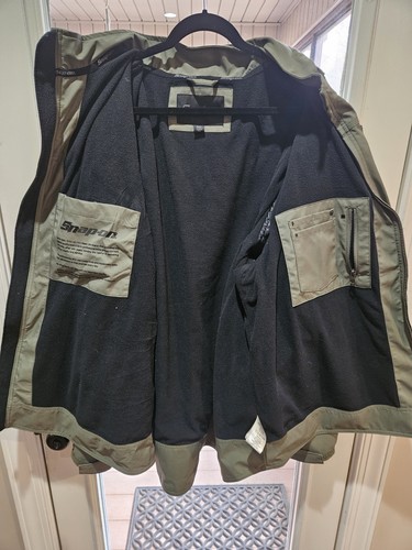 Snap On Tools Jacket RA USA Patch Military Olive Green Men's 3XL NO ...