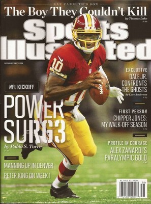 Washington Football Team Sports Illustrated RG3 Robert Griffin III No ...