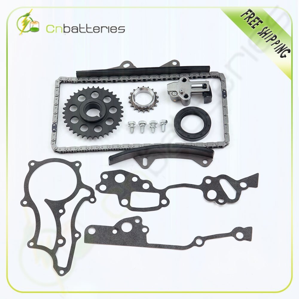 Timing Chain Kit(2 Steel Guides) For Toyota Pickup 85-95 2.4L SOHC 22R ...
