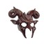 GOAT RAM ARIES SHEEP KRAMPUS STEAMPUNK COSTUME MASK HORNS DEMON DEVIL ...