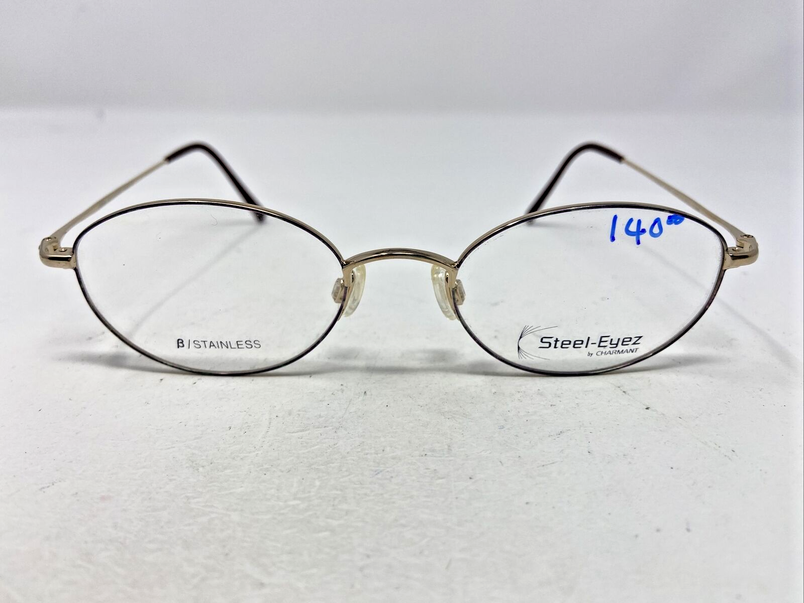 Charmant Steel Eyez CH8383 COLOR-LC 49-19-140 Lilac/Gold Eyeglasses ...