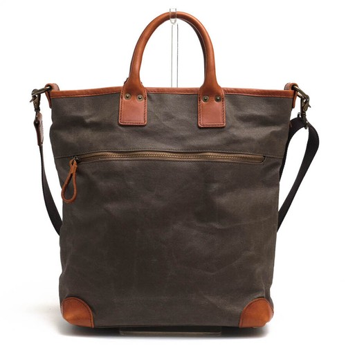 Dakota Tote Bag 1620572 Choke Black Label Oiled Cotton Cowhide 2Way | eBay