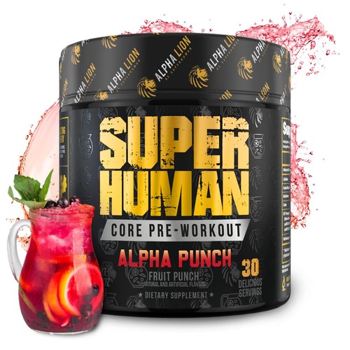 ALPHA LION Core Pre Workout: Creatine, Beta Alanine, L-Citrulline ...