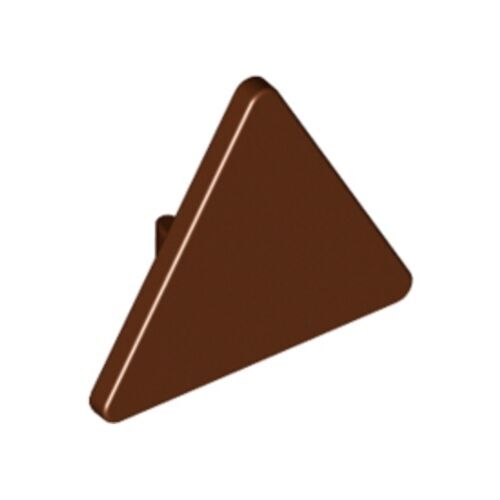 LEGO - Road Sign Clip-on - Triangle - - PICK YOUR COLOR !! | eBay