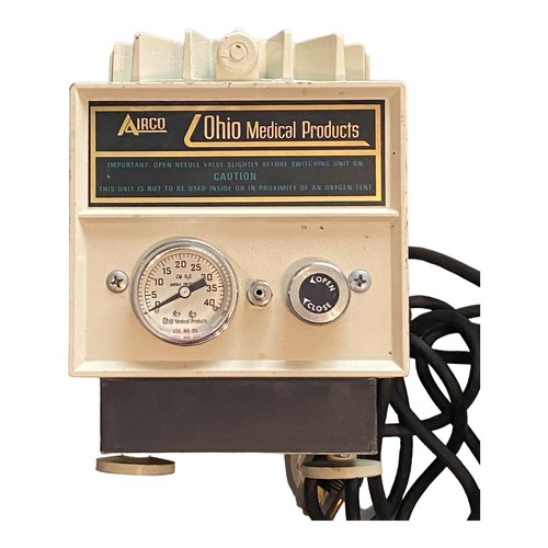 AIRCO COMPRESSOR Ohio Medical Products Hand E Vent , Air Reduction Co ...