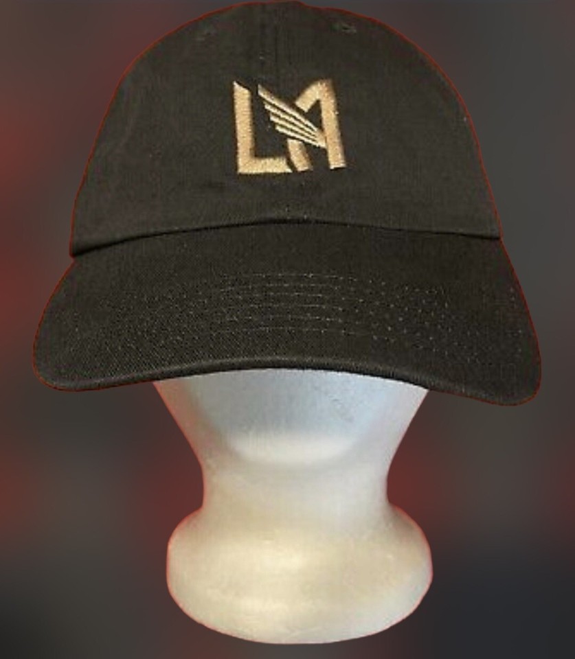 LAFC Los Angeles Football Club Embroidered Adjustable Ball Cap Hat New ...