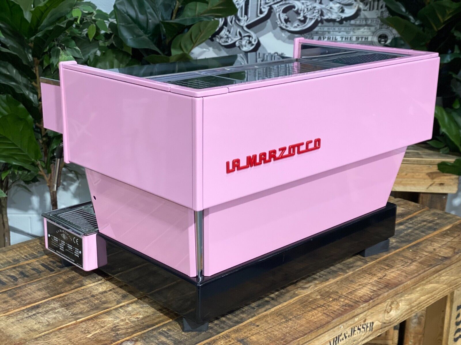 LA MARZOCCO LINEA CLASSIC 2 GROUP ESPRESSO COFFEE MACHINE PINK GIN ...