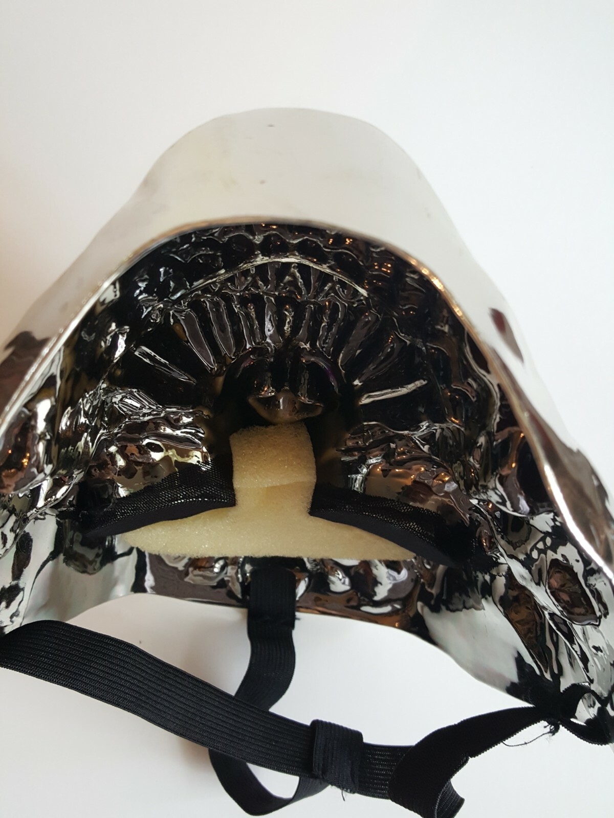 Halloween Skull Mask Full Face Mask Skull Skeleton Mask Skeletor Silver ...