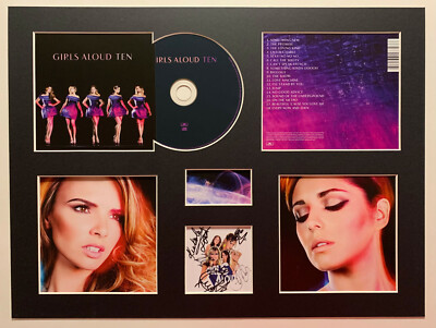 GIRLS ALOUD - Signed Autographed - TEN - Album Display Deluxe | eBay UK