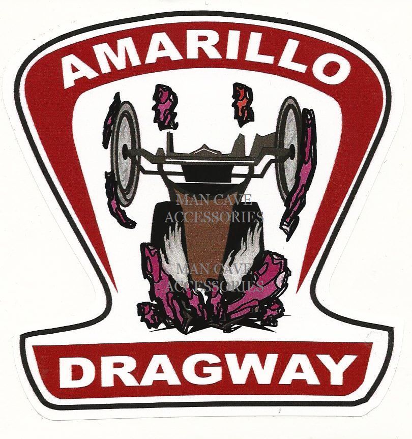 AMARILLO DRAGWAY Vinyl Decal Sticker Texas 4496 | eBay