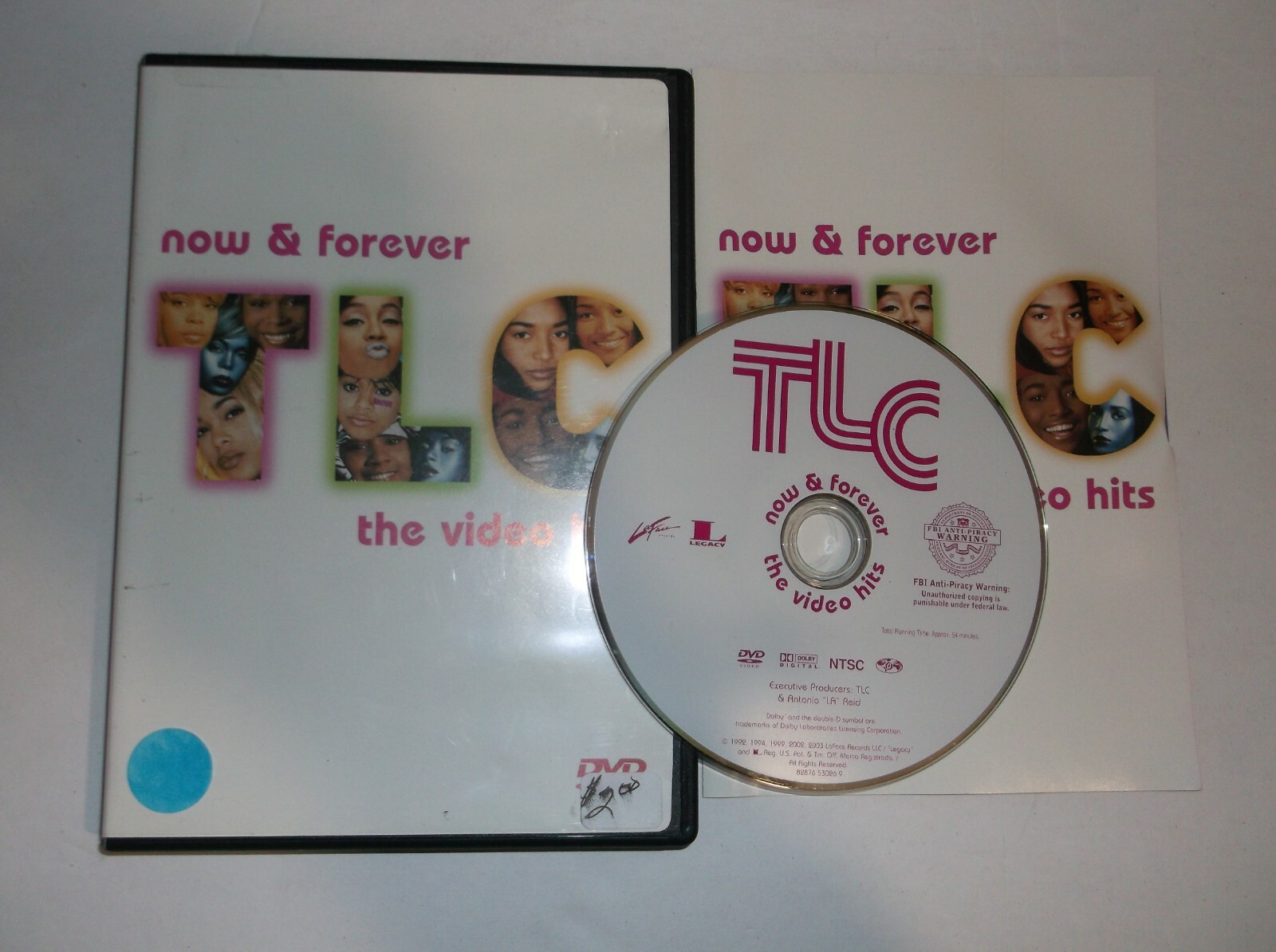 TLC: Now & Forever - The Video Hits (DVD, 2003) LaFace Records, Creep ...