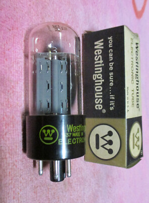 NOS Westinghouse 25W4GT Radio/Amplifier/TV Vacuum tube w/box #4 | eBay