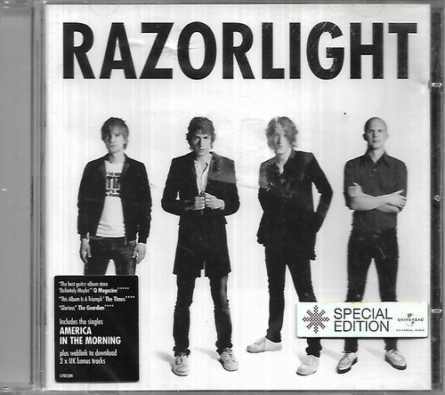 CD 10 TITRES RAZORLIGHT "RAZORLIGHT" SPECIAL EDITION 2006 NEUF SCELLE ...