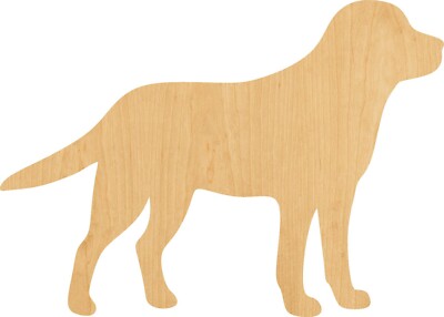 Labrador Laser Cut Out Wood Shape Craft Supply - Woodcraft Cutout | eBay