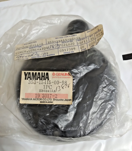 NOS Yamaha Generator Cover 353-15415-00-98 MX80 YZ80 GTMX | eBay
