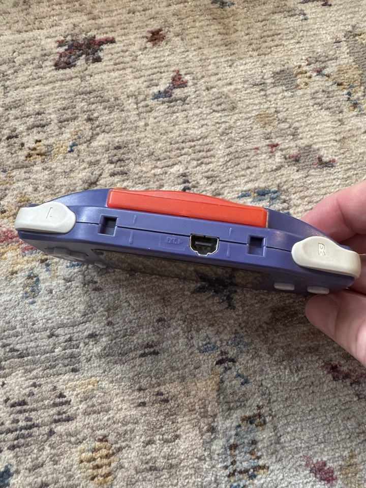 Nintendo GameBoy Advance GBA Indigo Purple With Backlit Screen | eBay UK