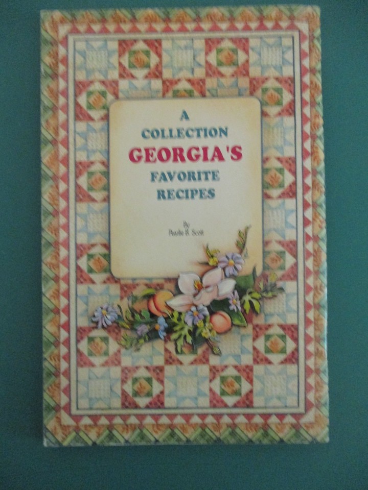 Cookbook Georgia Cook Booklet by Pearlie B. Scott 1994 | eBay