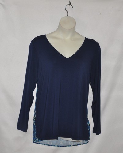 Belle by Kim Gravel Mixed Media Print Top Size 1X Twilight | eBay