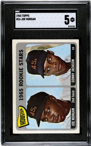 1965 Topps #16 Joe Morgan Rookie Stars SGC 5 EX RC | eBay