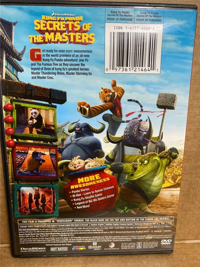 Kung Fu Panda Master Rhino