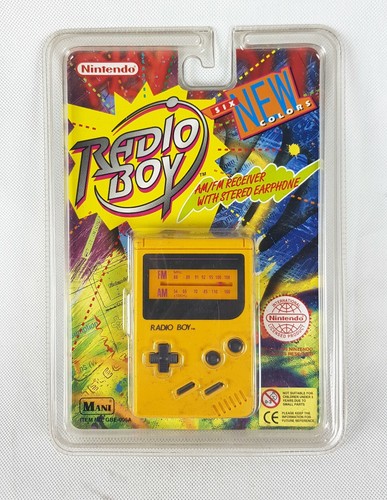 Nintendo Retro Radio Boy AM/FM Receiver Stereo Earphones | eBay