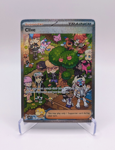 Pokémon TCG Clive 236/091 Paldean Fates Special Illustration Rare Holo ...