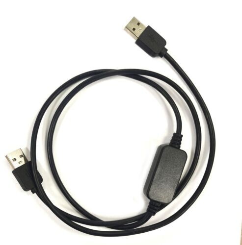 Two computers usb connection line PC communication line null modem USB ...