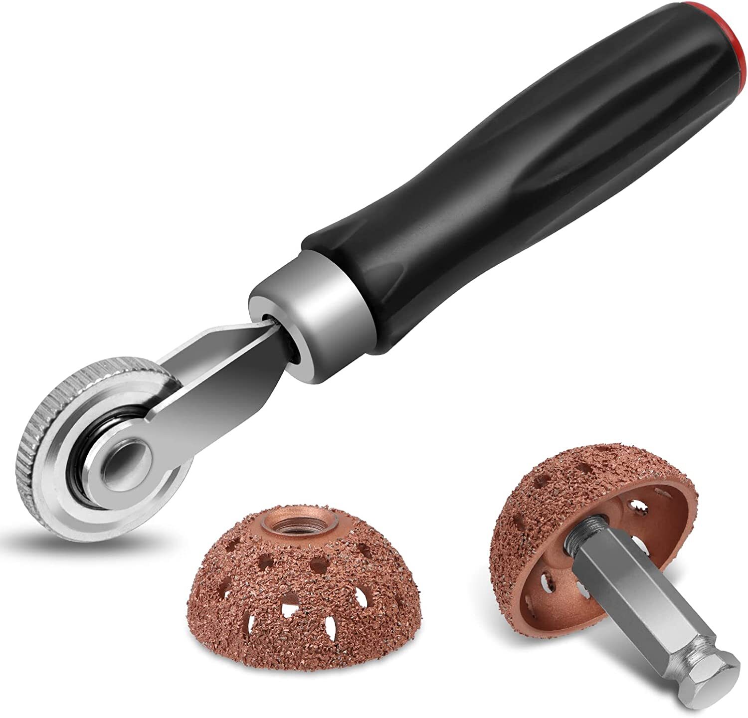 Tire Patch Roller and Tungsten Buffing Wheels Tire Repair Patch Tyre ...