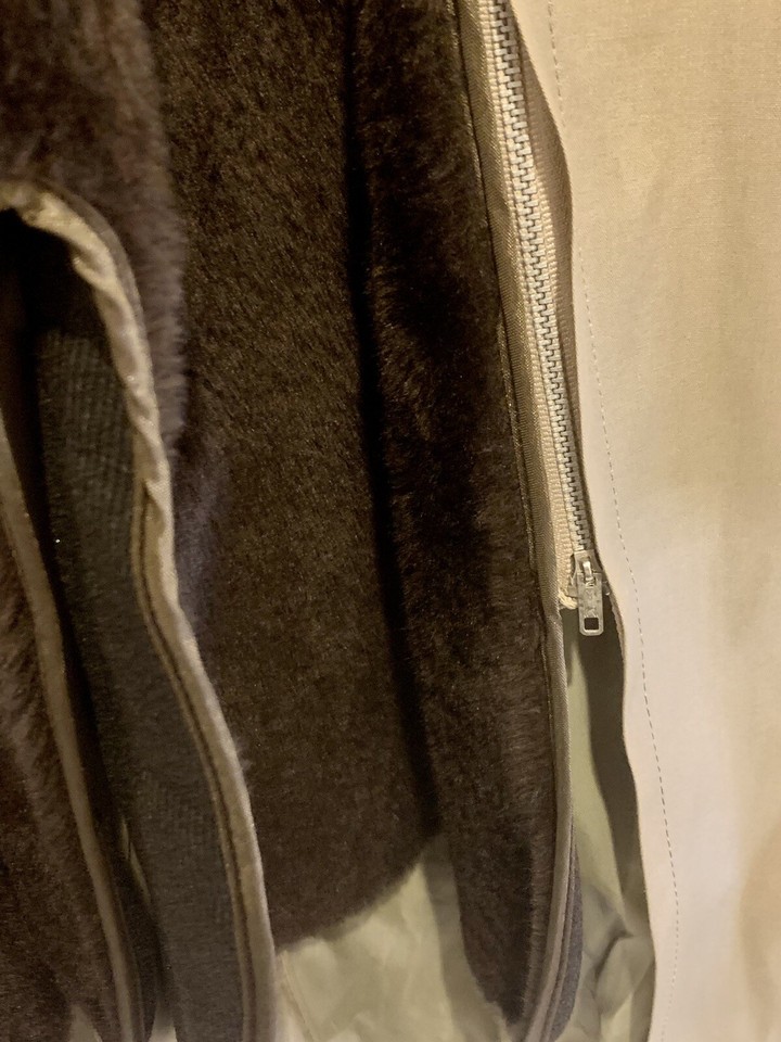 Mens Adams Row Double Breasted Trench/Over Coat w/Zip Out Liner, Size ...