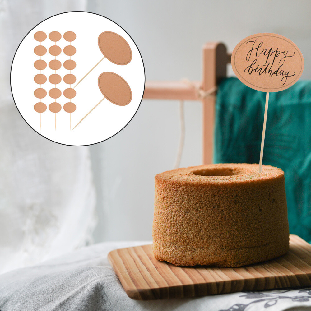 72 PCs Food Label Picks Käsemarkierungen Buffet Etiketten Food Tags ...