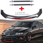 For Pontiac GTO 04-06 Front Bumper Lip Spoiler Splitter Carbon Fiber ...