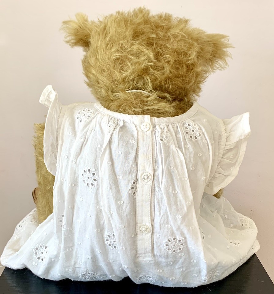 17” MOHAIR ARTIST TEDDY ‘CLAUDETTE’ BY RACHEL WARD OF BARRICANE BEARS ...