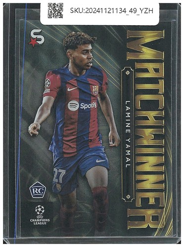 2023 Topps Lamine Yamal Base RC #MW-09 | eBay