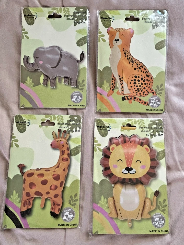 Jungle Birthday Party Foil Balloons for sale | eBay