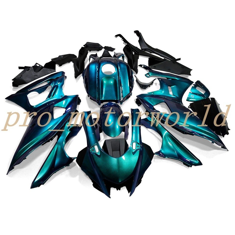 Chameleon Fairing Kit w/Bolts For Yamaha YZF R7 22-2024 Pearl Blue ABS ...