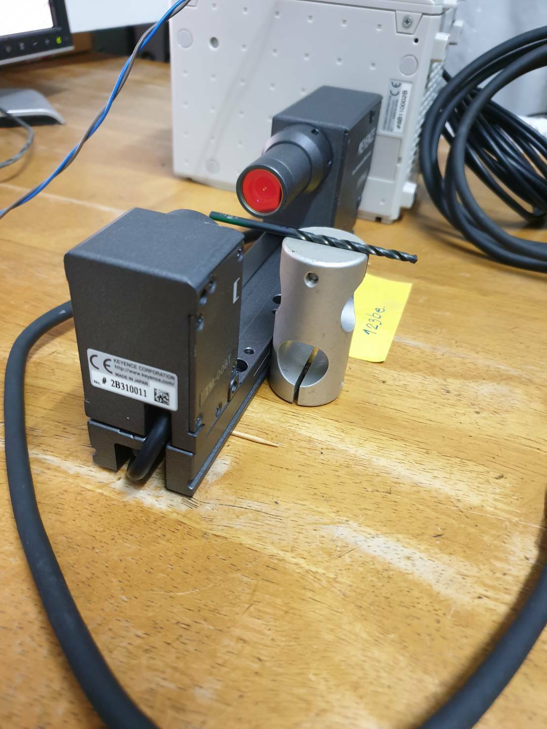 Keyence TM-3000 High Speed 2D Optical Micrometer Controller with TM-006 ...