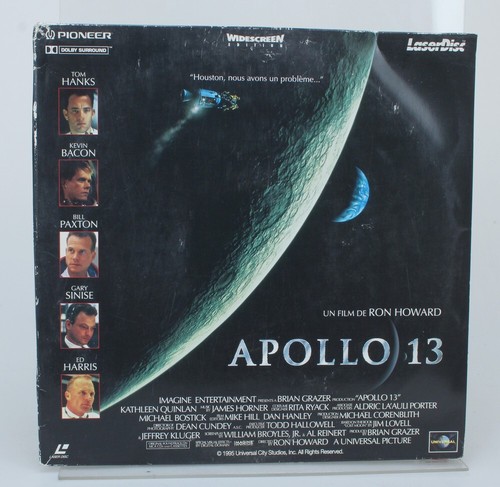 Laser Disc Film APOLLO 13 "Huston, nous avons un problème" 1995 (Réf # 1) | eBay