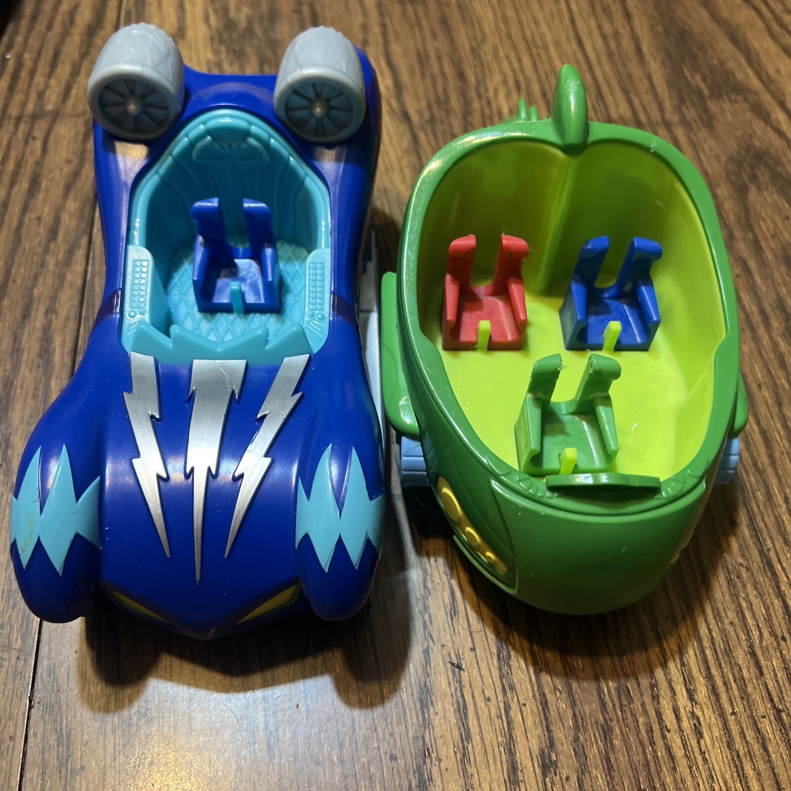 PJ Masks Blue CatBoy Car And Green Gekko Car Toys | eBay