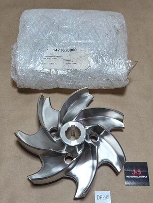 *NEW* Fristam 1473630060 SS Pump Impeller 1150 240mm 30/316L 32 Ra ...