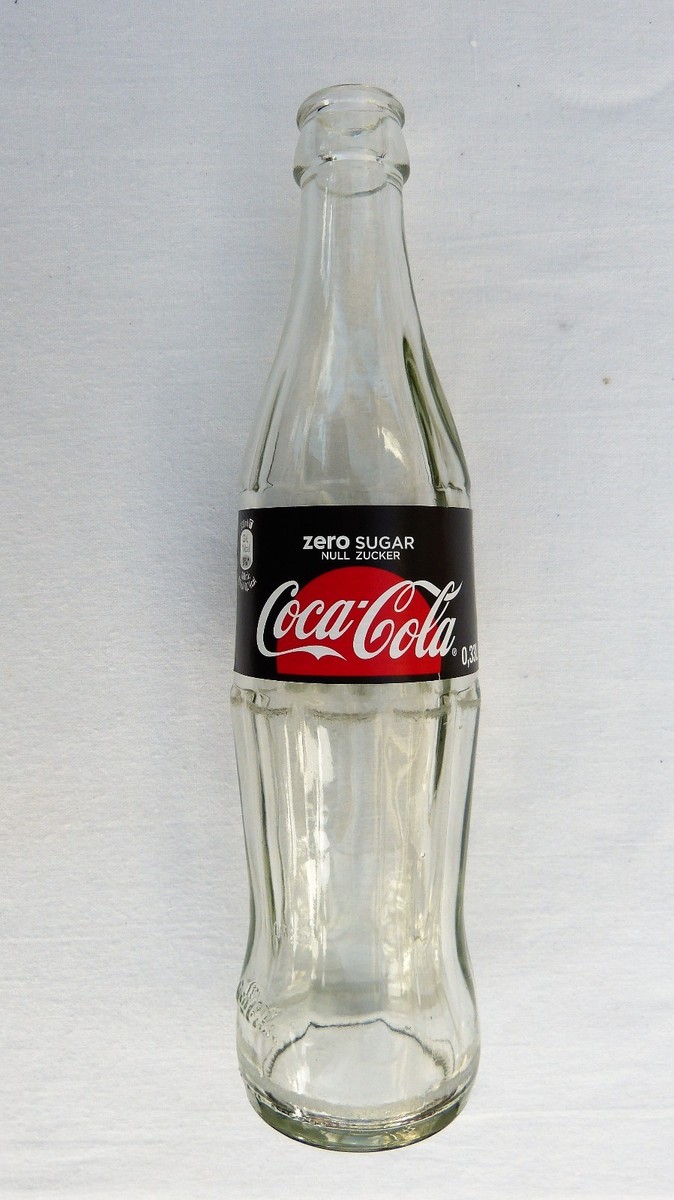 German Coca Cola Glass Bottles Marburg Germany August 17 2022 Empty