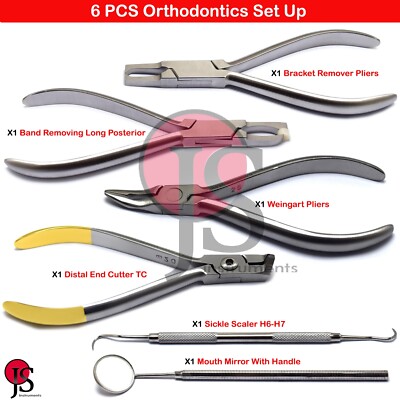 Orthodontic Archwire Removal Pliers Ligature Wire Cutter Bracket ...
