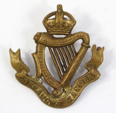 Cap badge : Connaught Rangers Regiment - BRITISH ARMY (matériel ...
