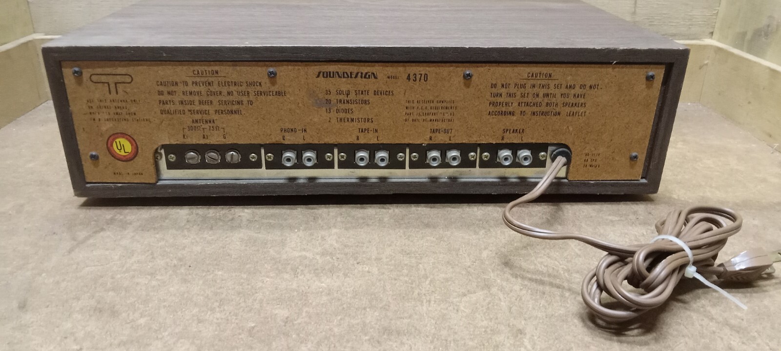 SounDesign Model 4370 Stereo Multiplex | eBay