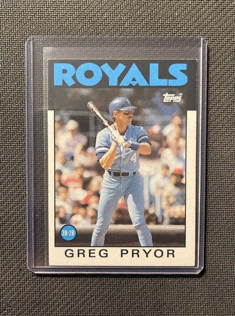 1986 Topps - #773 Greg Pryor for sale online | eBay