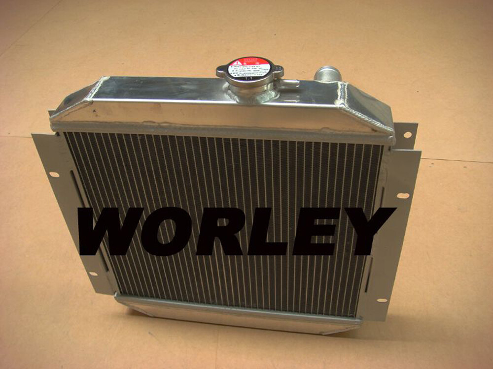 Radiateur aluminium pour Ford Capri MK1 MK2 MK3 Kent 1,3L 1,6L/2,0 ...