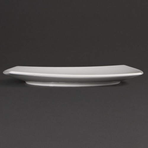 Olympia Whiteware Rounded Square Plates 305mm | eBay