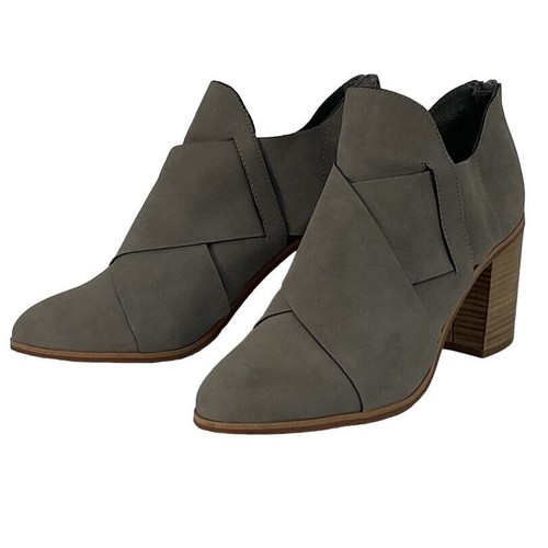 Women’s Born In California Gray Bootie, Size 7.5, Synthetic, Preowned ...