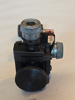 Anschutz Model 6702 Rear Adjustable Sight For Anschutz Match 54 Rifle ...
